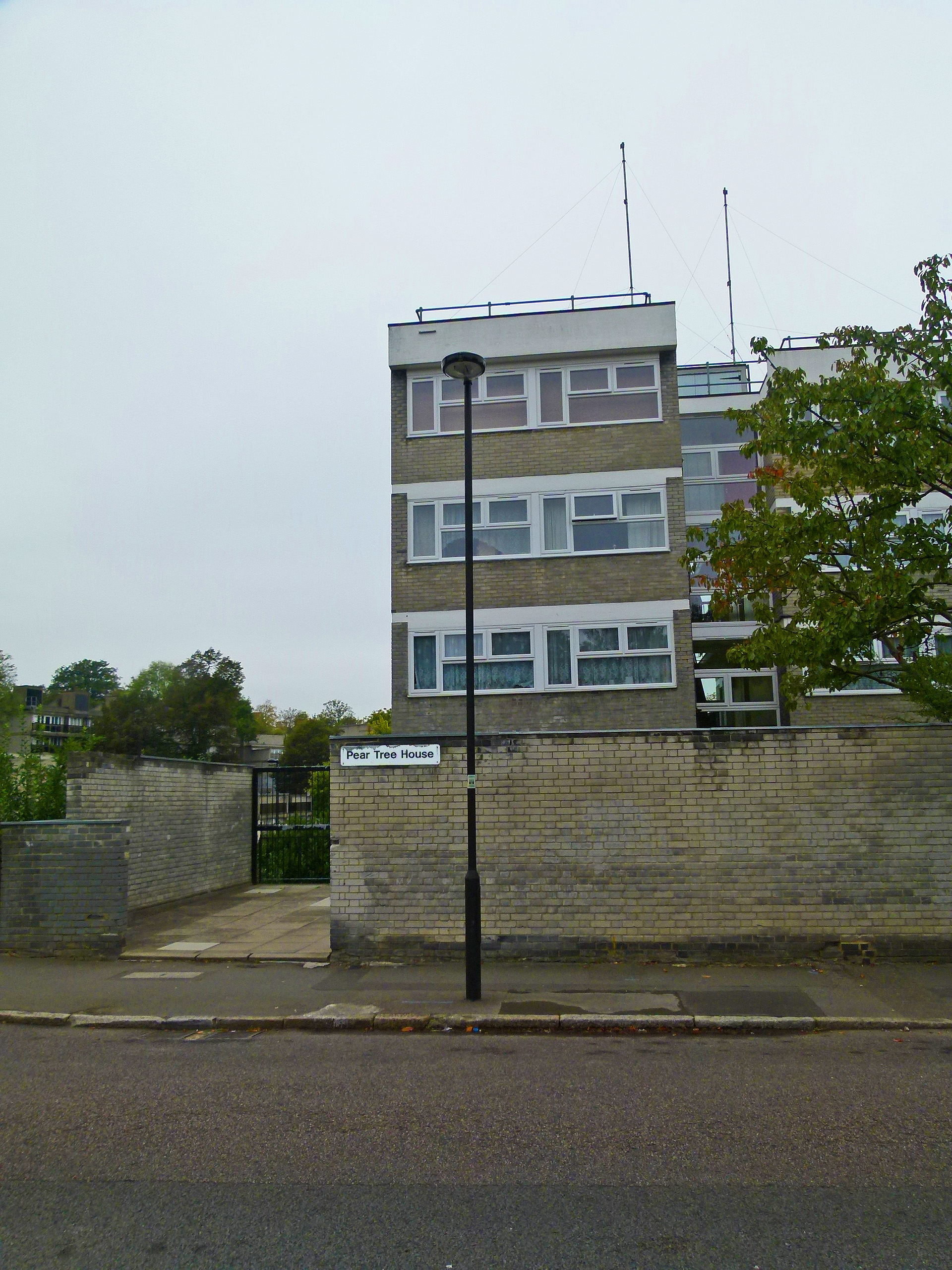 Pear Tree House Front | View from the Mirror