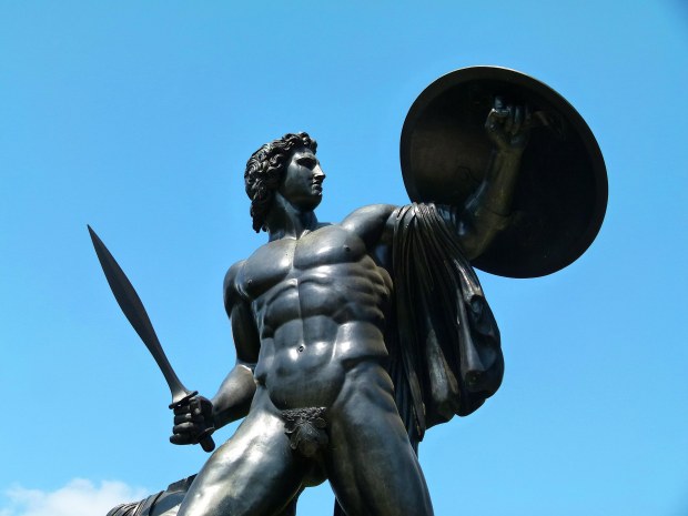 Achilles statue | View from the Mirror